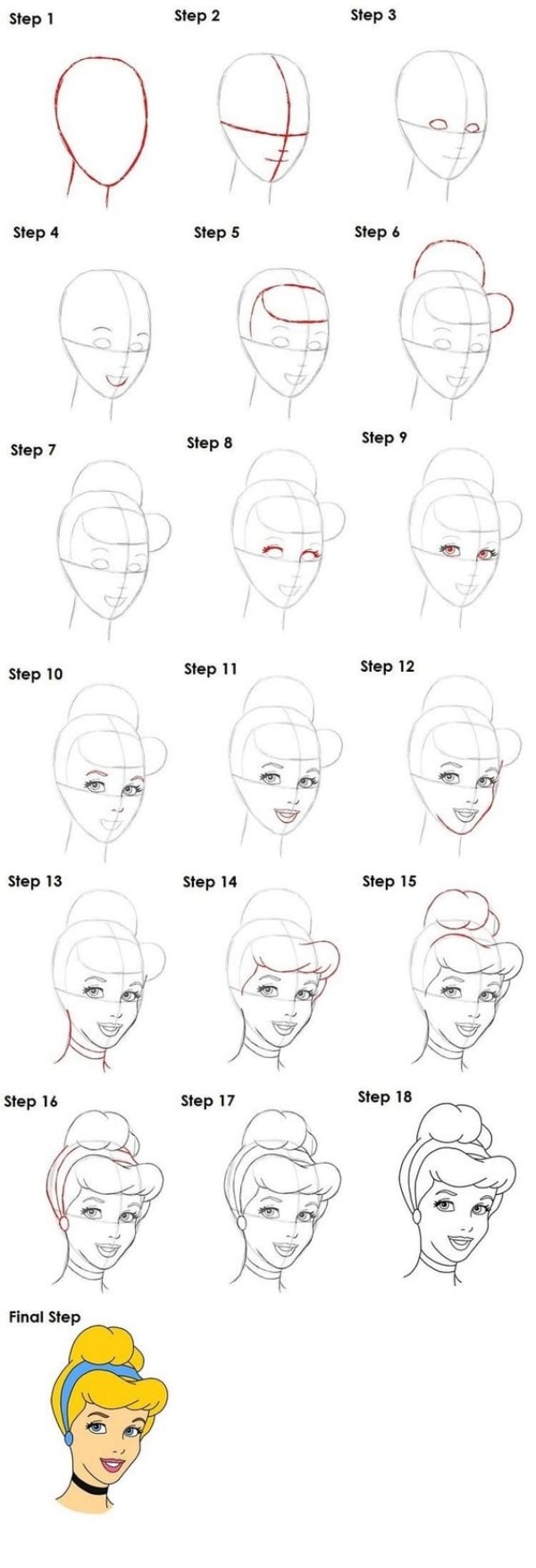 40 Easy Step By Step Tutorials To Draw A Cartoon Face Artisticaly 40 Easy Step By Step Tutorials To Draw A Cartoon Face Artisticaly
